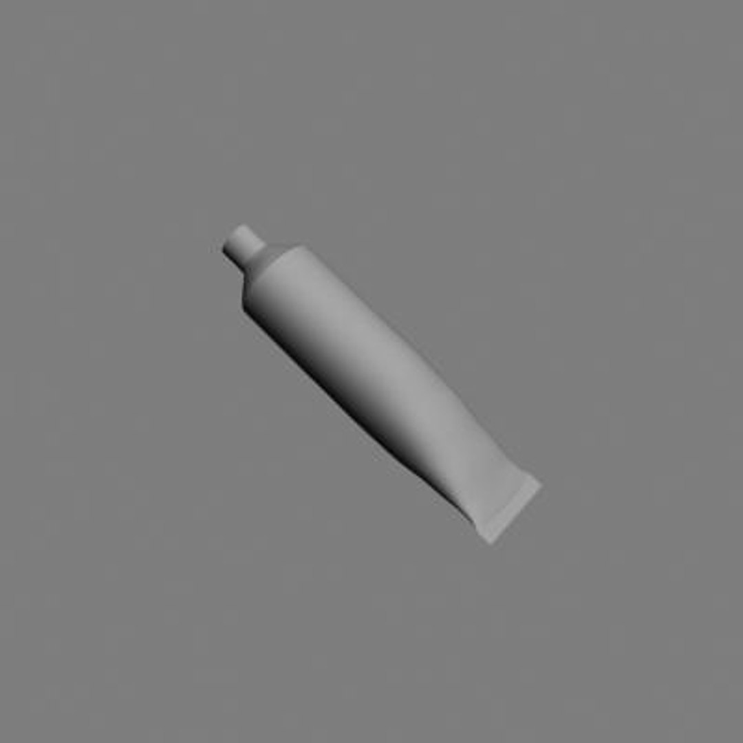 Toothpaste 3d Max
