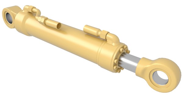 Hydraulic piston model - TurboSquid 1561367