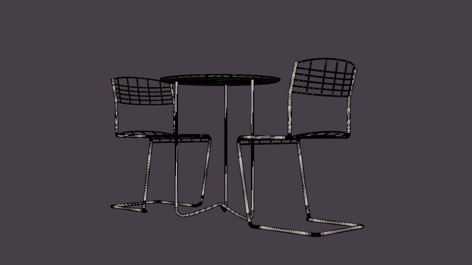 3D High-tech Dining Set - TurboSquid 2240343