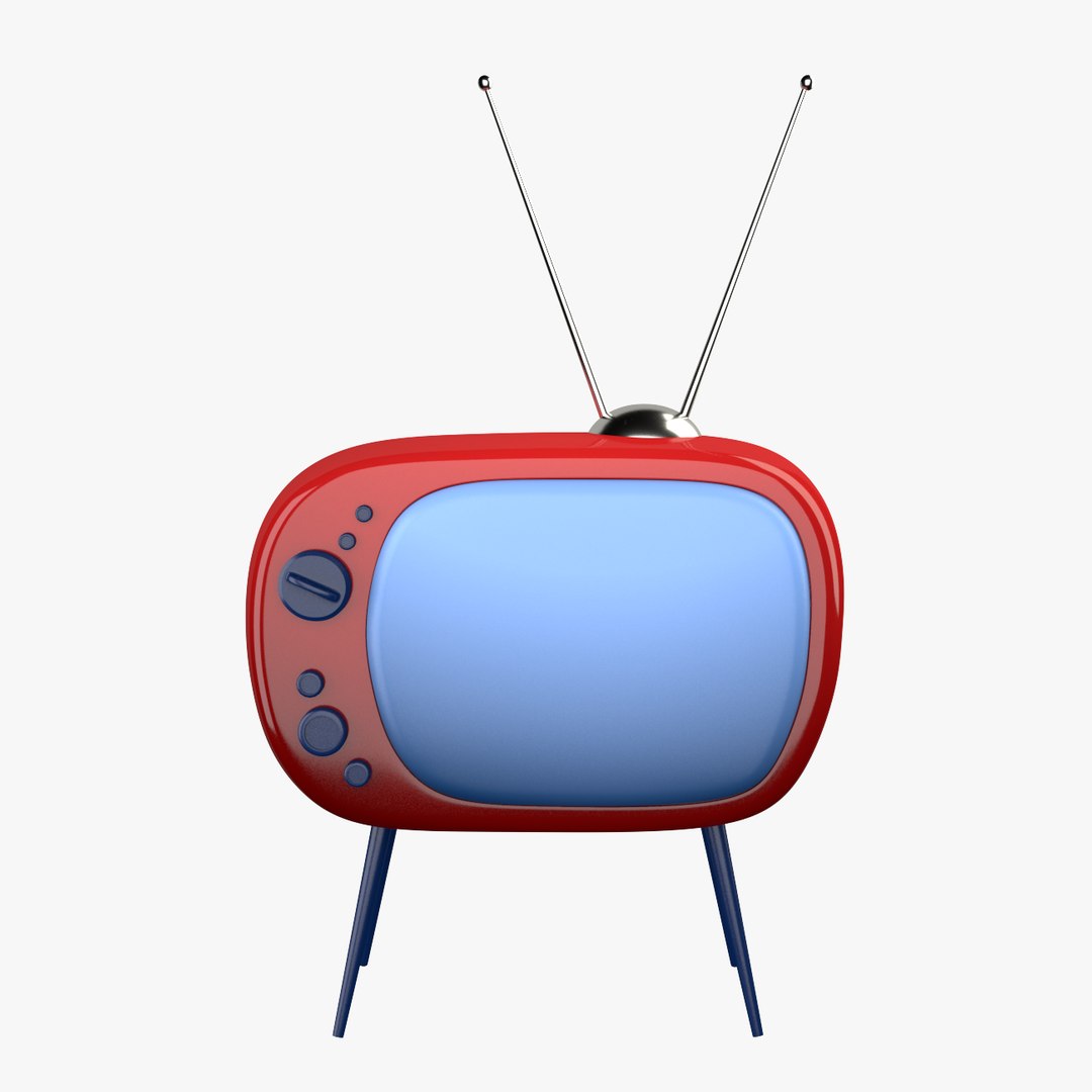 Cartoon Tv Set 3D Model - TurboSquid 1205055
