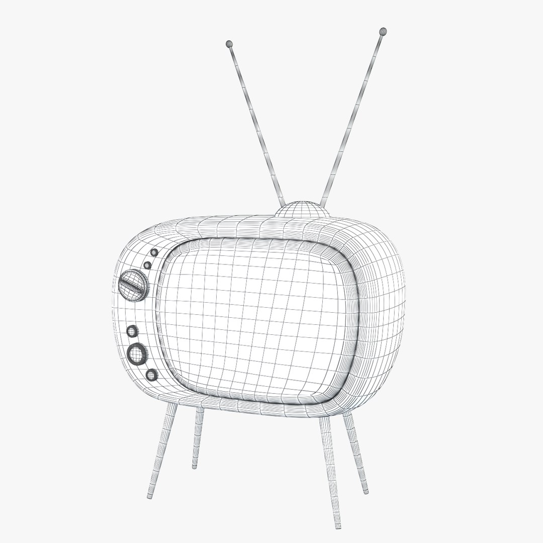 Cartoon Tv Set 3D Model - TurboSquid 1205055