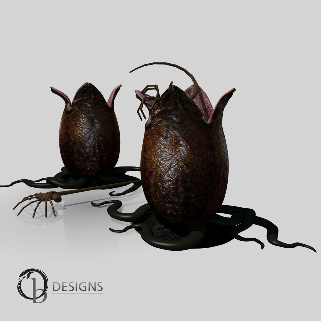 facehugger egg alien max