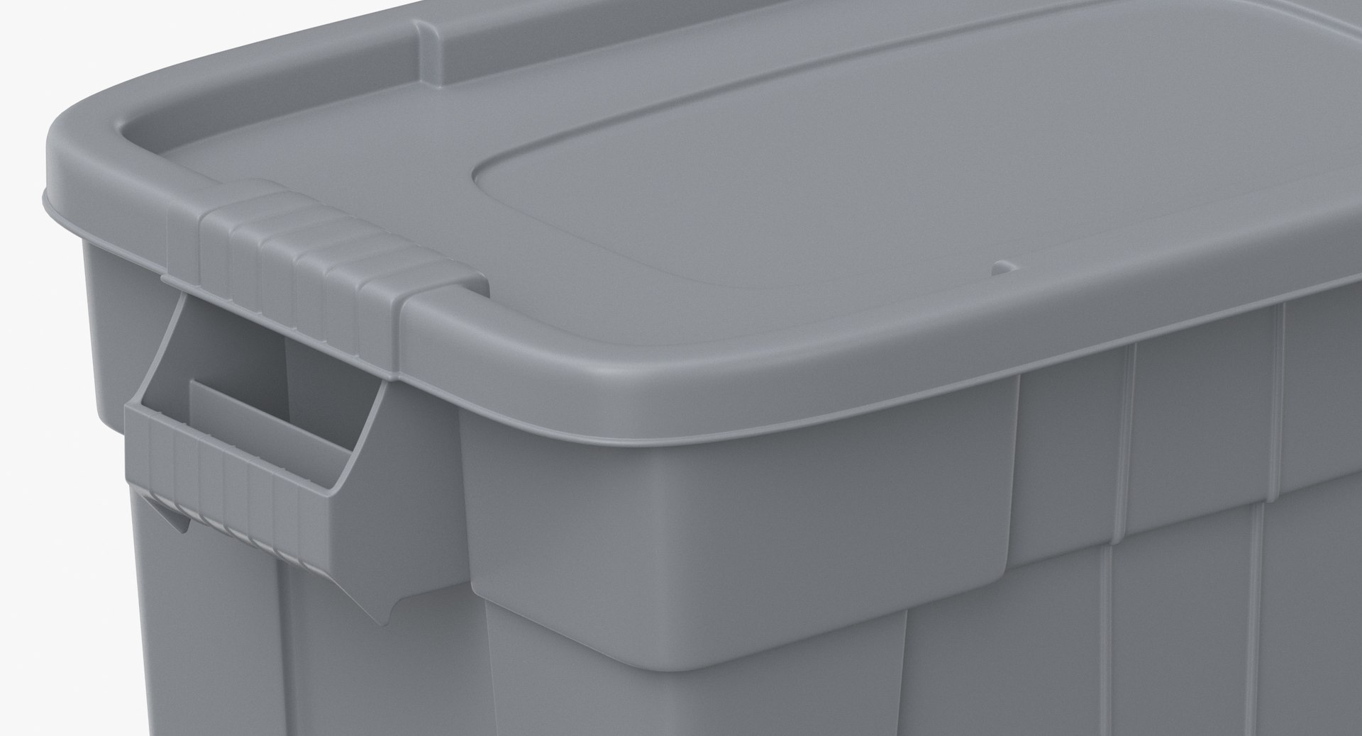 3D model Bin Type 02 Size 01 White Gray Clean and Dirty - TurboSquid ...