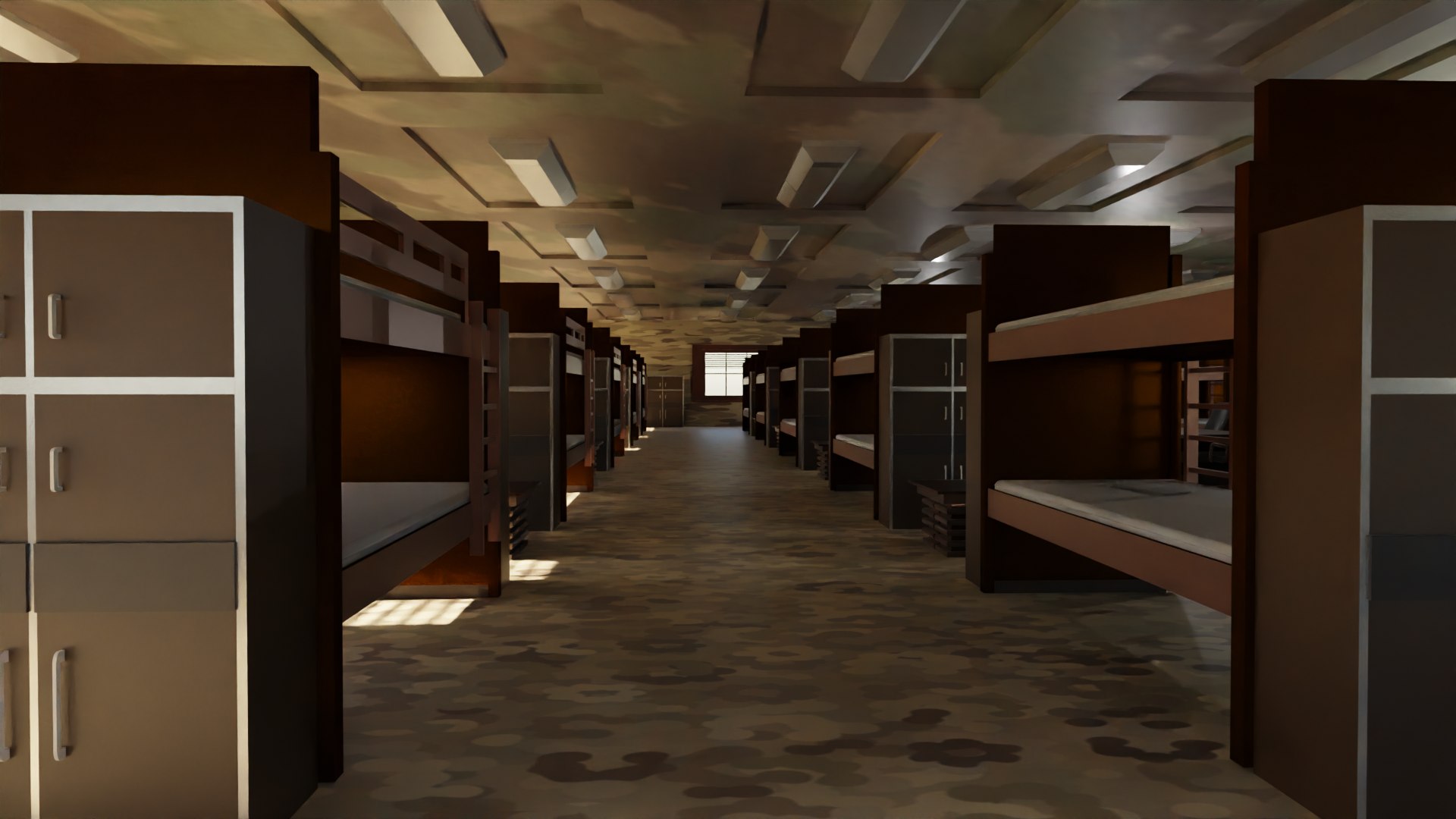Military Dormitory 3D Model - TurboSquid 2160850