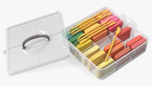 3D Polymer Clay Beginner Kit - TurboSquid 2044666