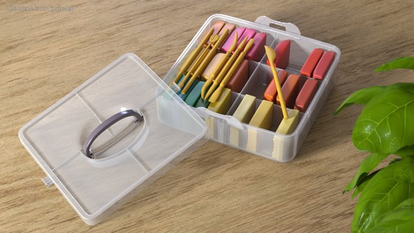 3D Polymer Clay Beginner Kit - TurboSquid 2044666