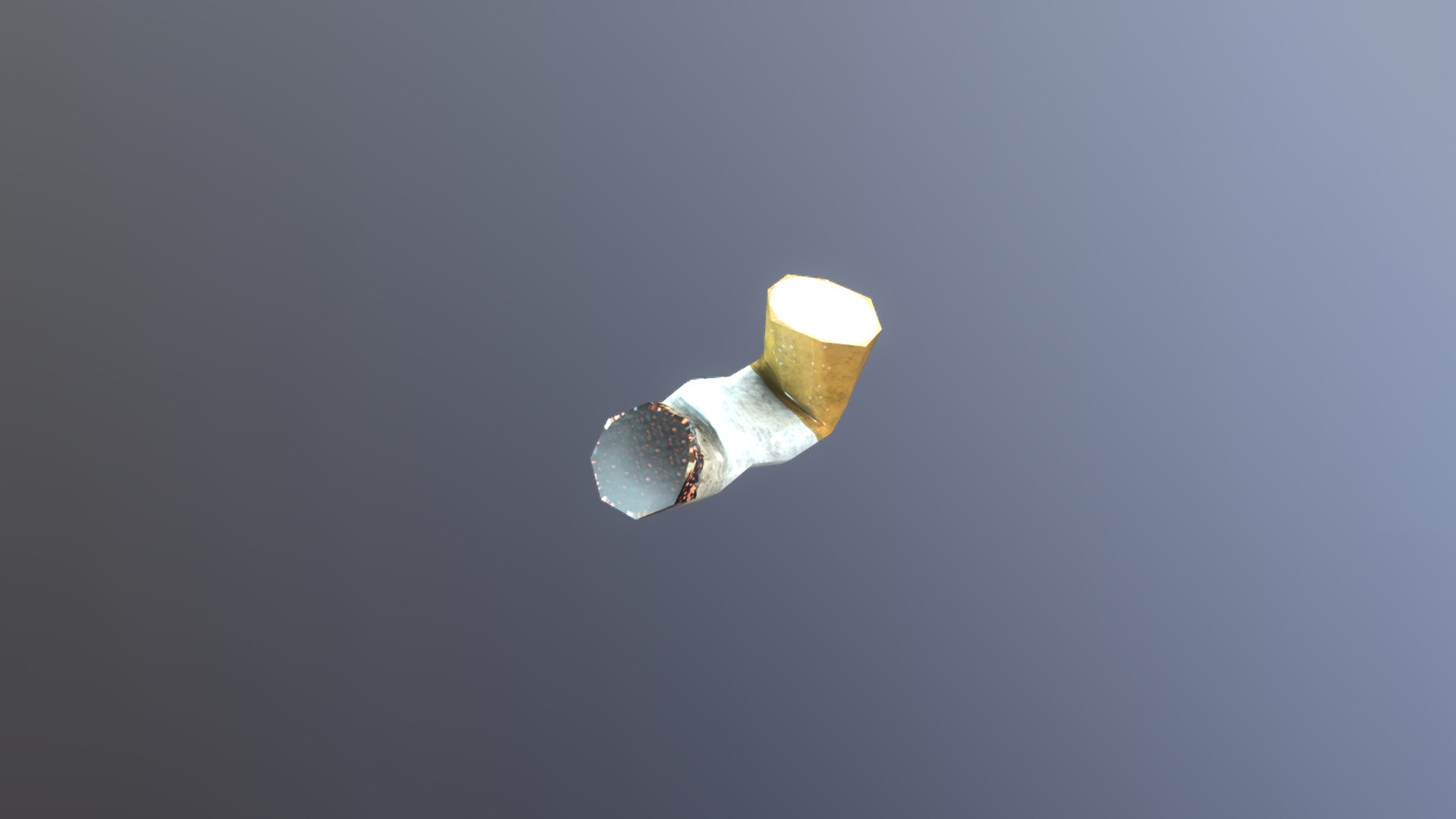 Thrown Cigarette 3D Model - TurboSquid 1875198