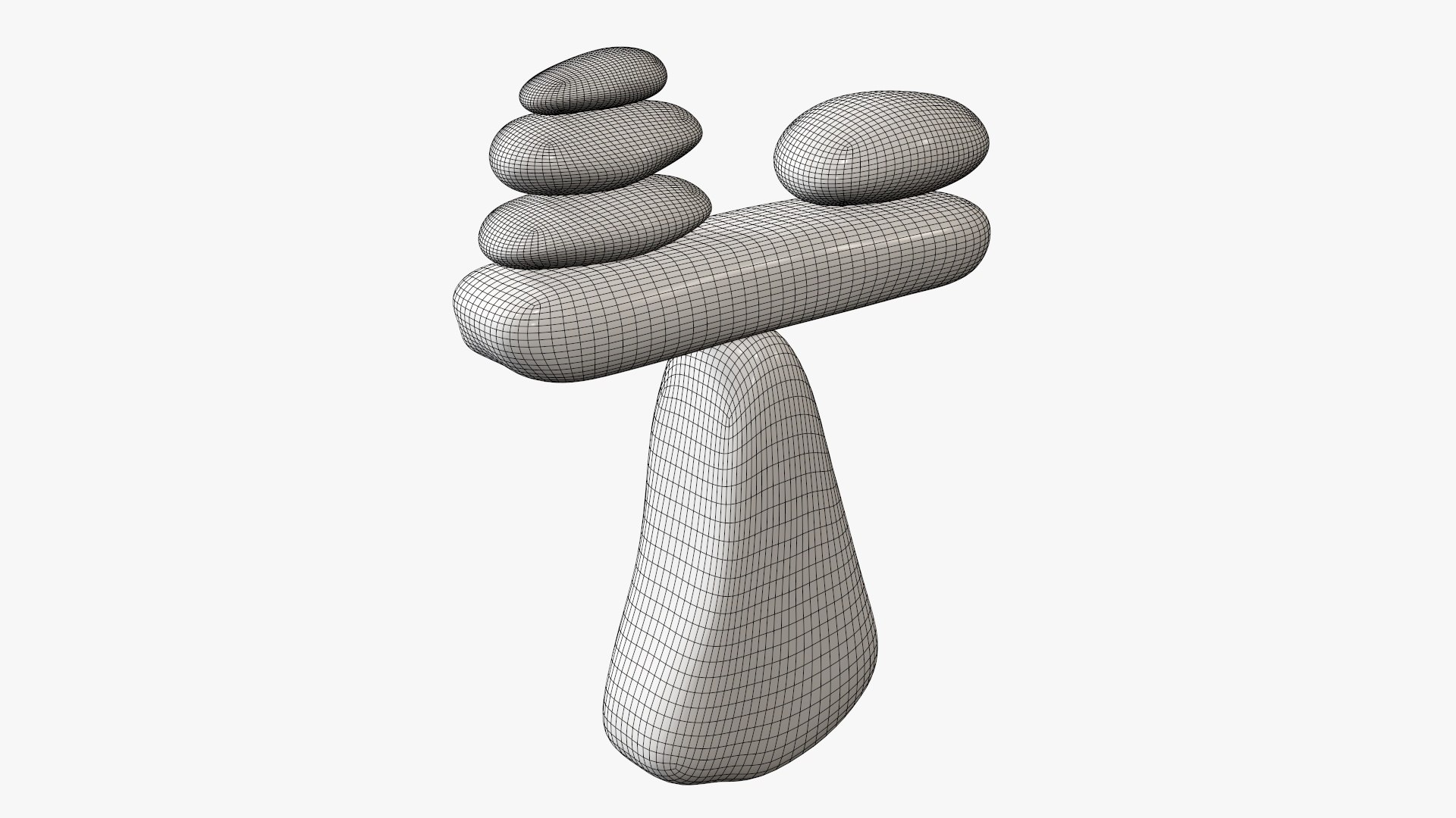 3D Model Balance Stone - TurboSquid 1571281