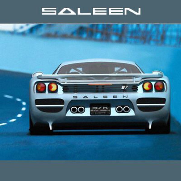 saleen s7 render 3d model