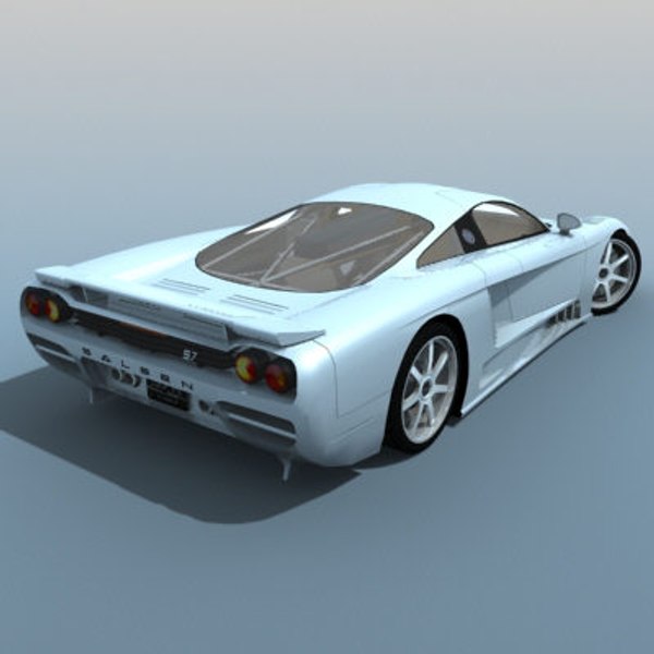 saleen s7 render 3d model
