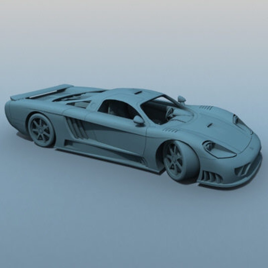 Saleen S7 Render 3d Model