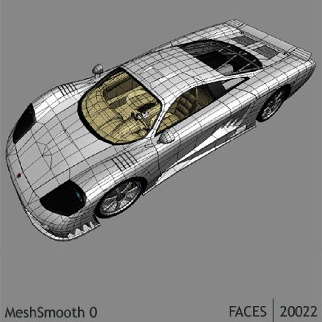 Saleen S7 Render 3d Model