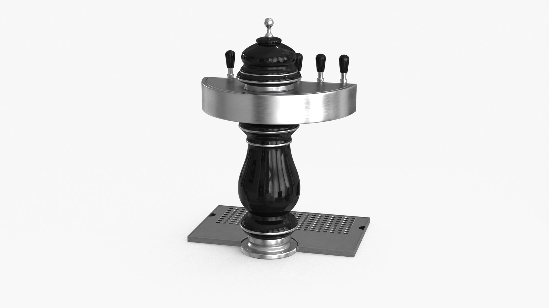 3D Beer Dispenser Tower - TurboSquid 1794655