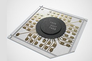 Computer Chip 3D Models for Download | TurboSquid
