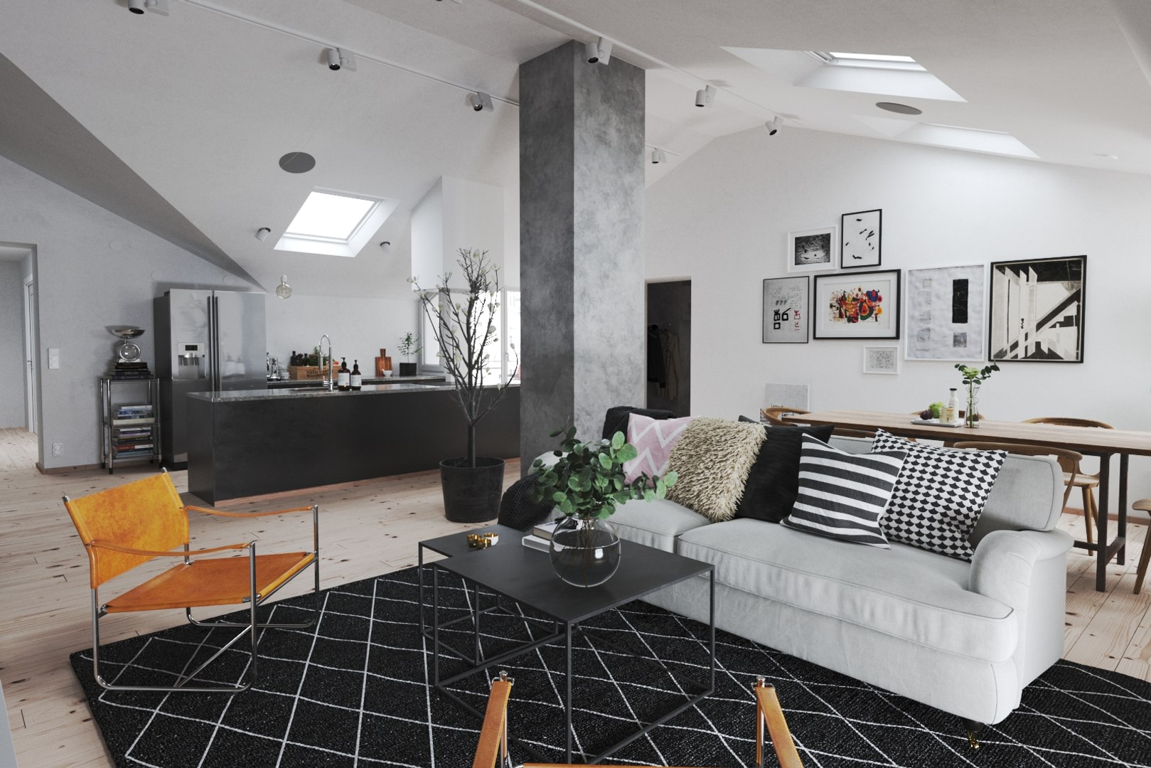 3D realistic interior model - TurboSquid 1381464