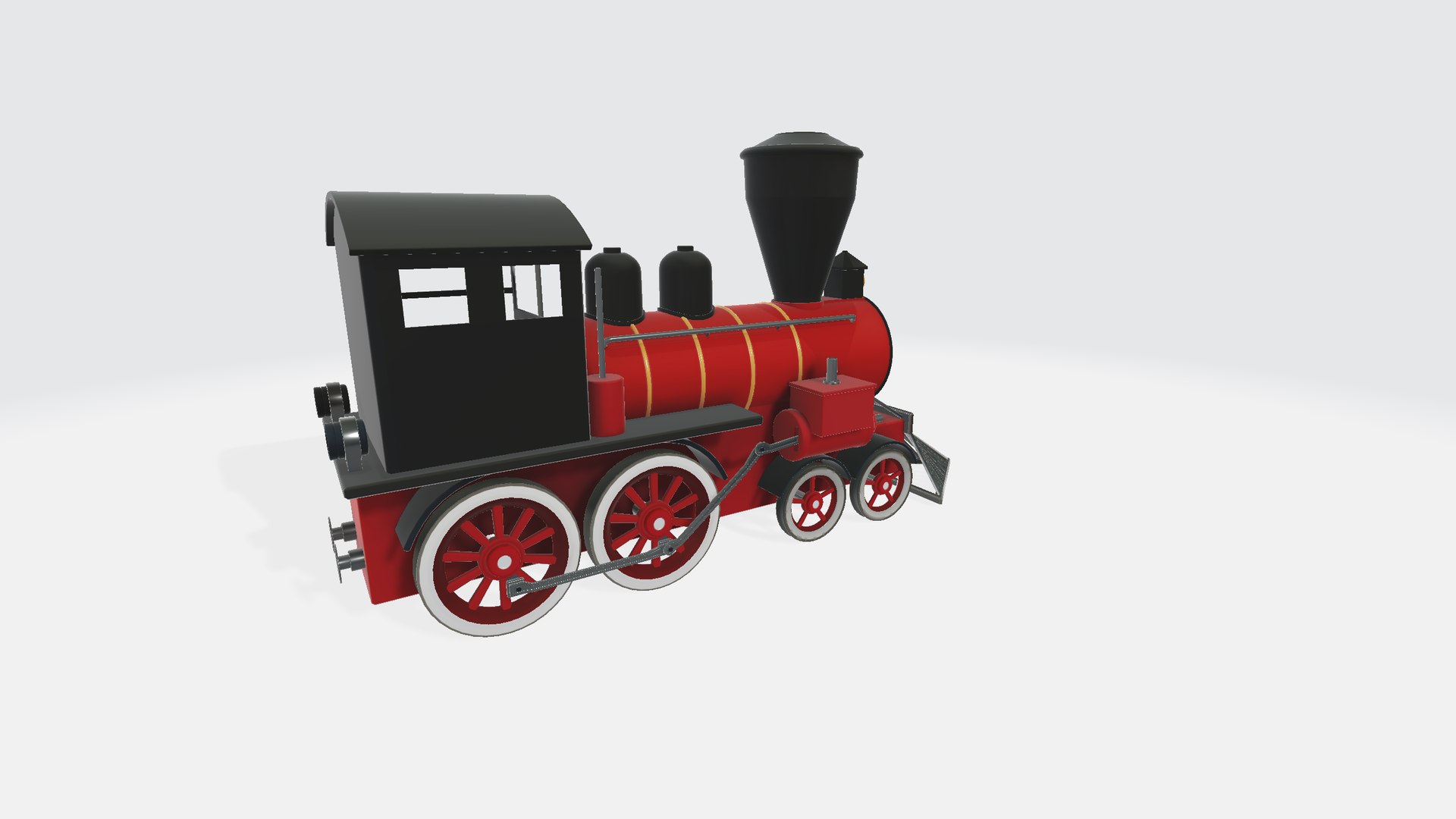 3D Steam Train Model - TurboSquid 2397155