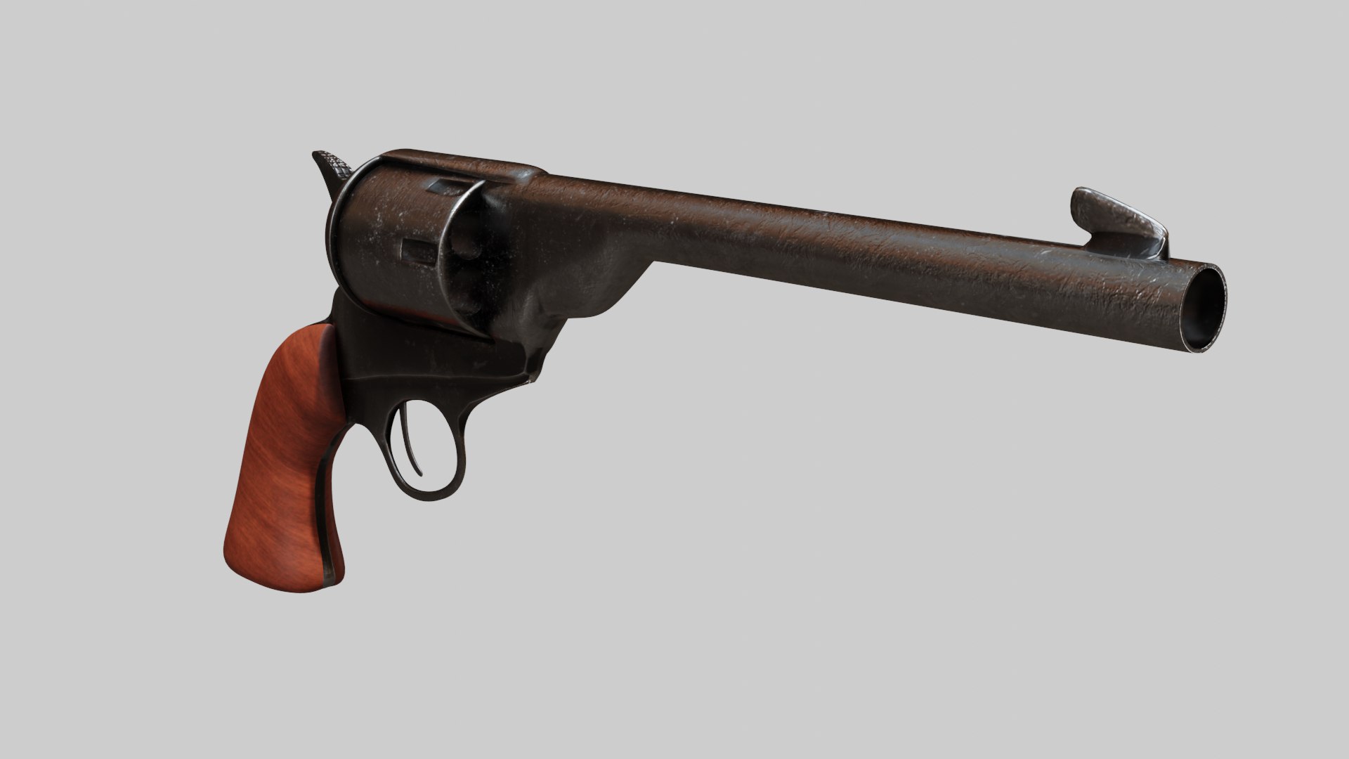 Old Gun Model - TurboSquid 2117541
