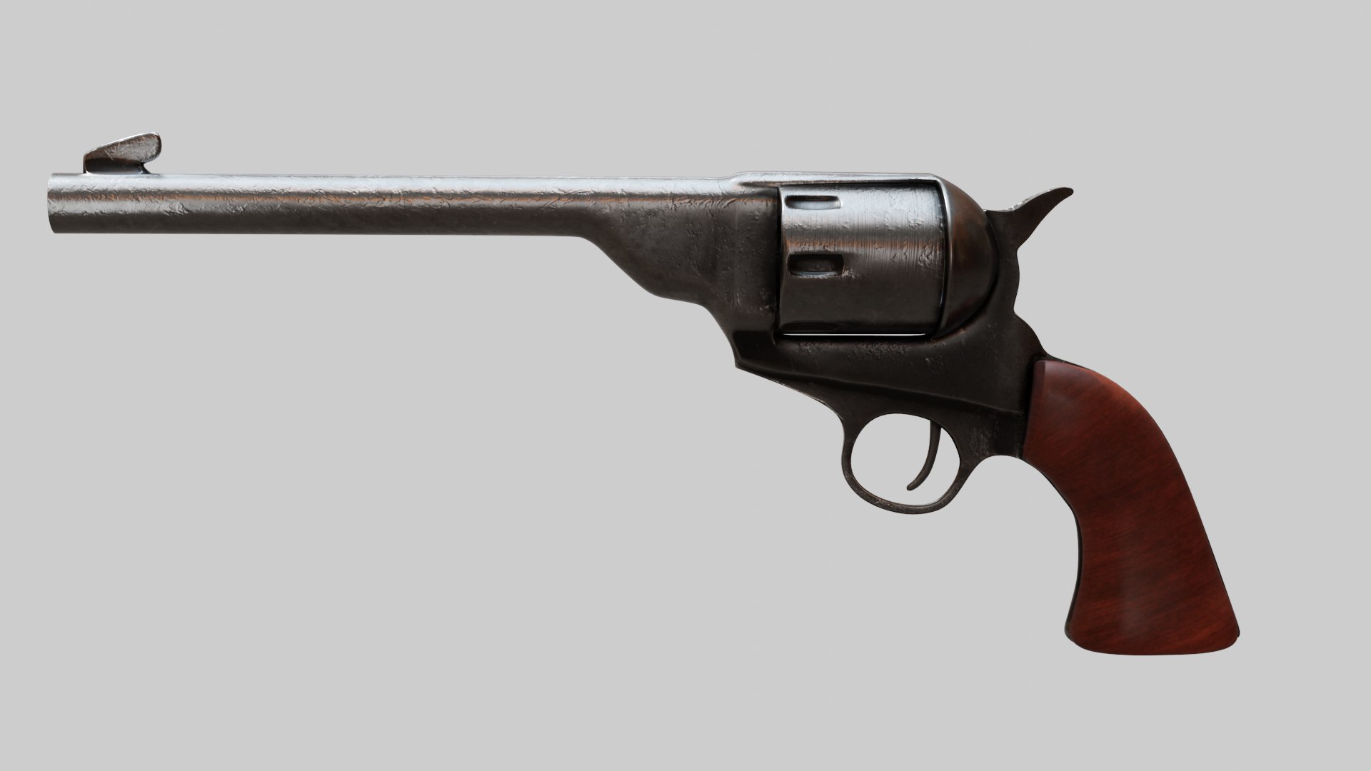 Old Gun Model - TurboSquid 2117541