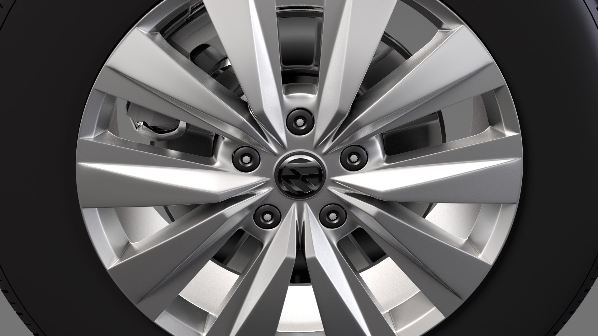 Crafter Van 2017 Wheel Model - TurboSquid 1388644