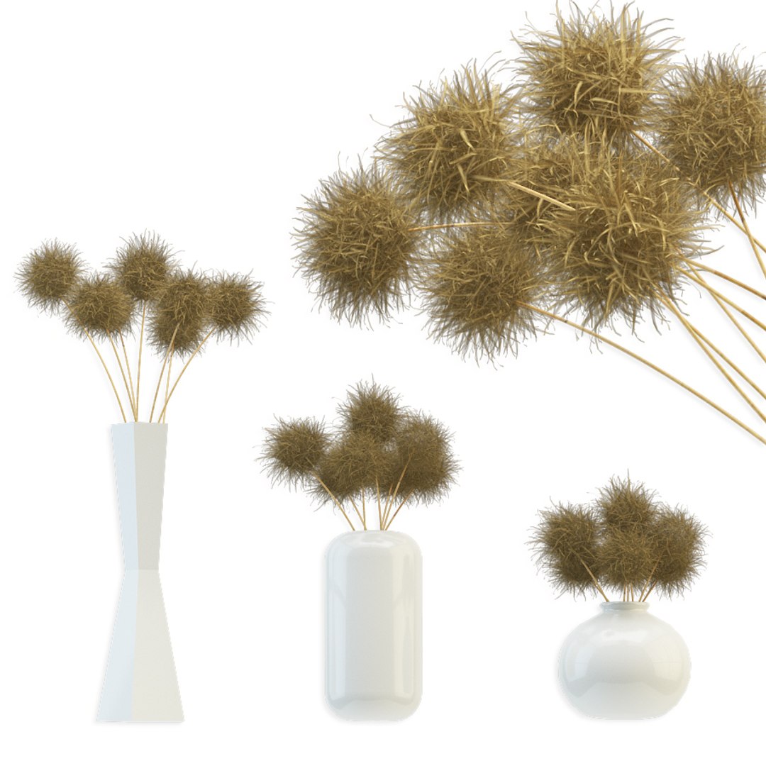 3D model bouquet dried flowers - TurboSquid 1472107