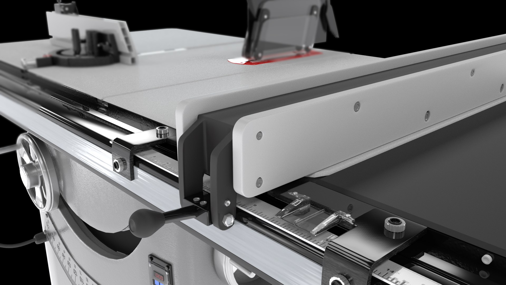 Industrial Table Saw Model - TurboSquid 1307167
