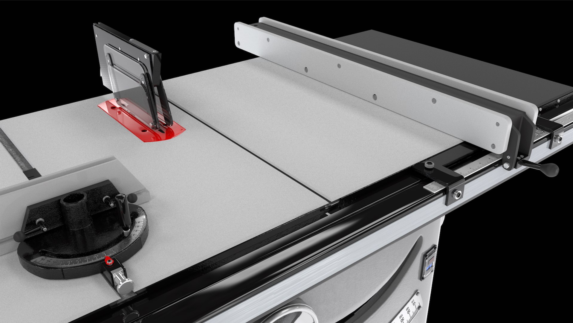Industrial Table Saw Model - TurboSquid 1307167