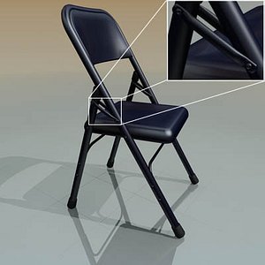 Animated Folding Chair 3D Models for Download | TurboSquid