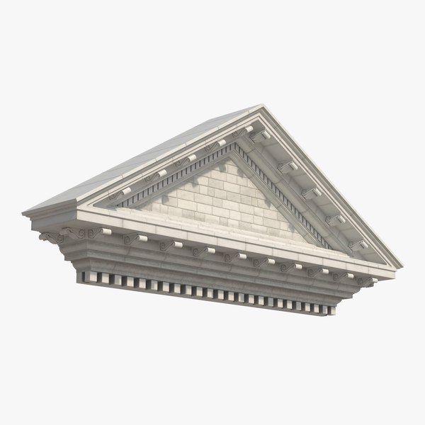 3D Pediment Models | TurboSquid