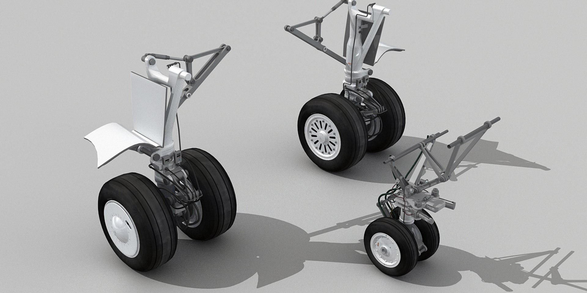 3D Boeing 737 Landing Gears Model - TurboSquid 1234207
