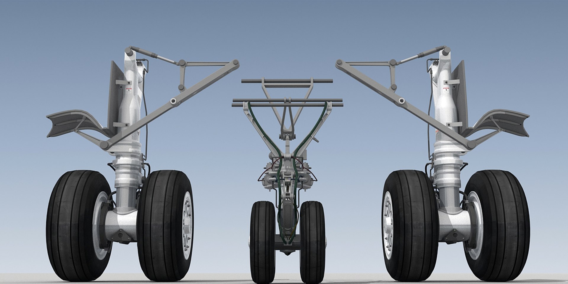 3D Boeing 737 Landing Gears Model - TurboSquid 1234207