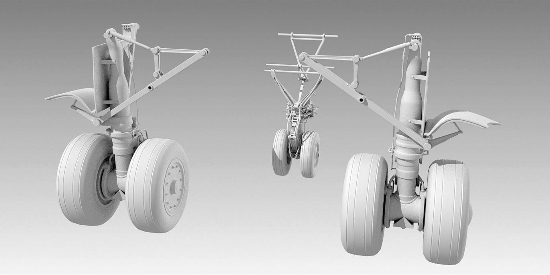 3D Boeing 737 Landing Gears Model - TurboSquid 1234207