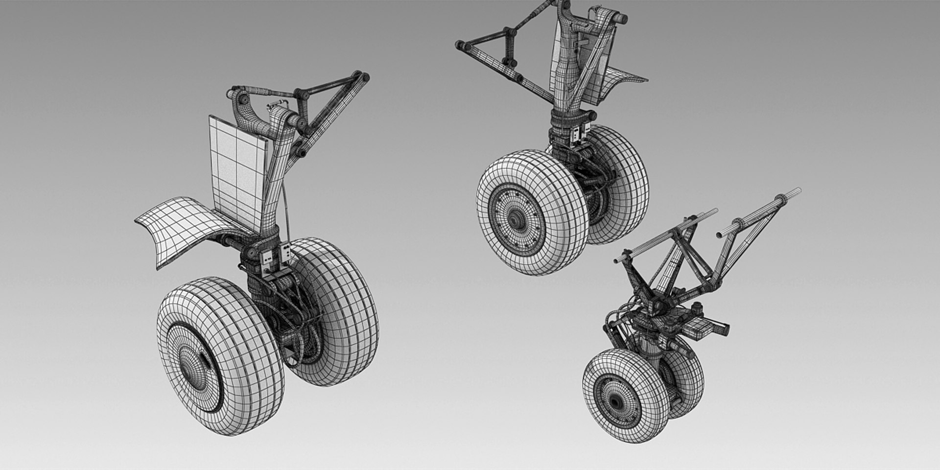 3D Boeing 737 Landing Gears Model - TurboSquid 1234207