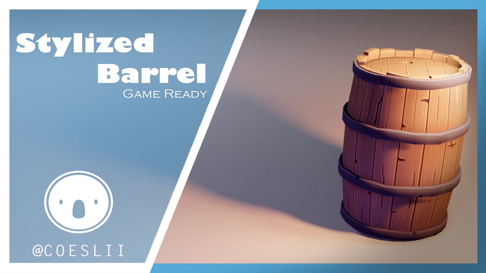 3D Stylized Barrel - TurboSquid 1689499