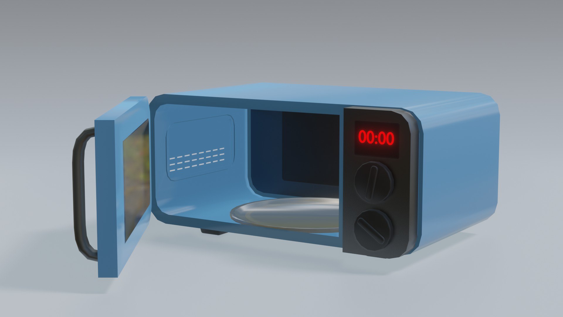3D Stylized Microwave - TurboSquid 2072610