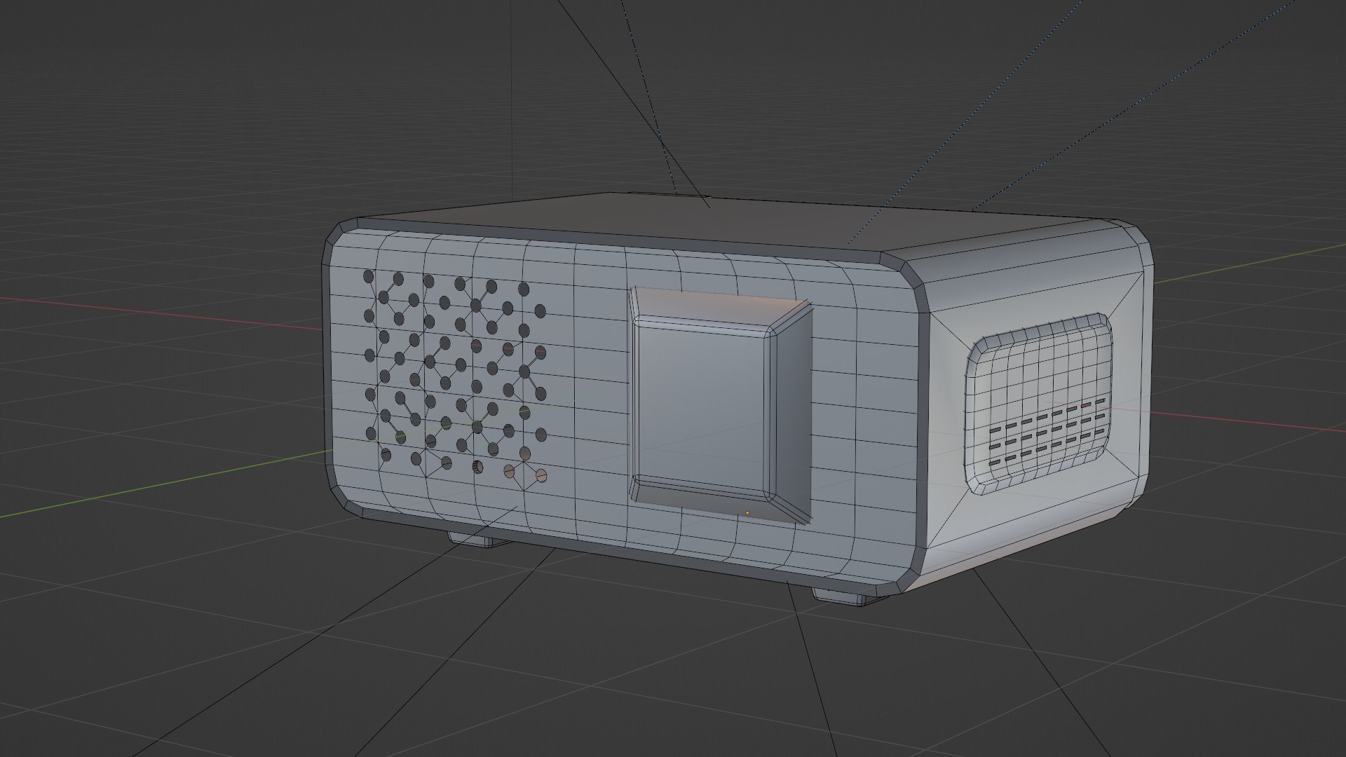 3D Stylized Microwave - TurboSquid 2072610