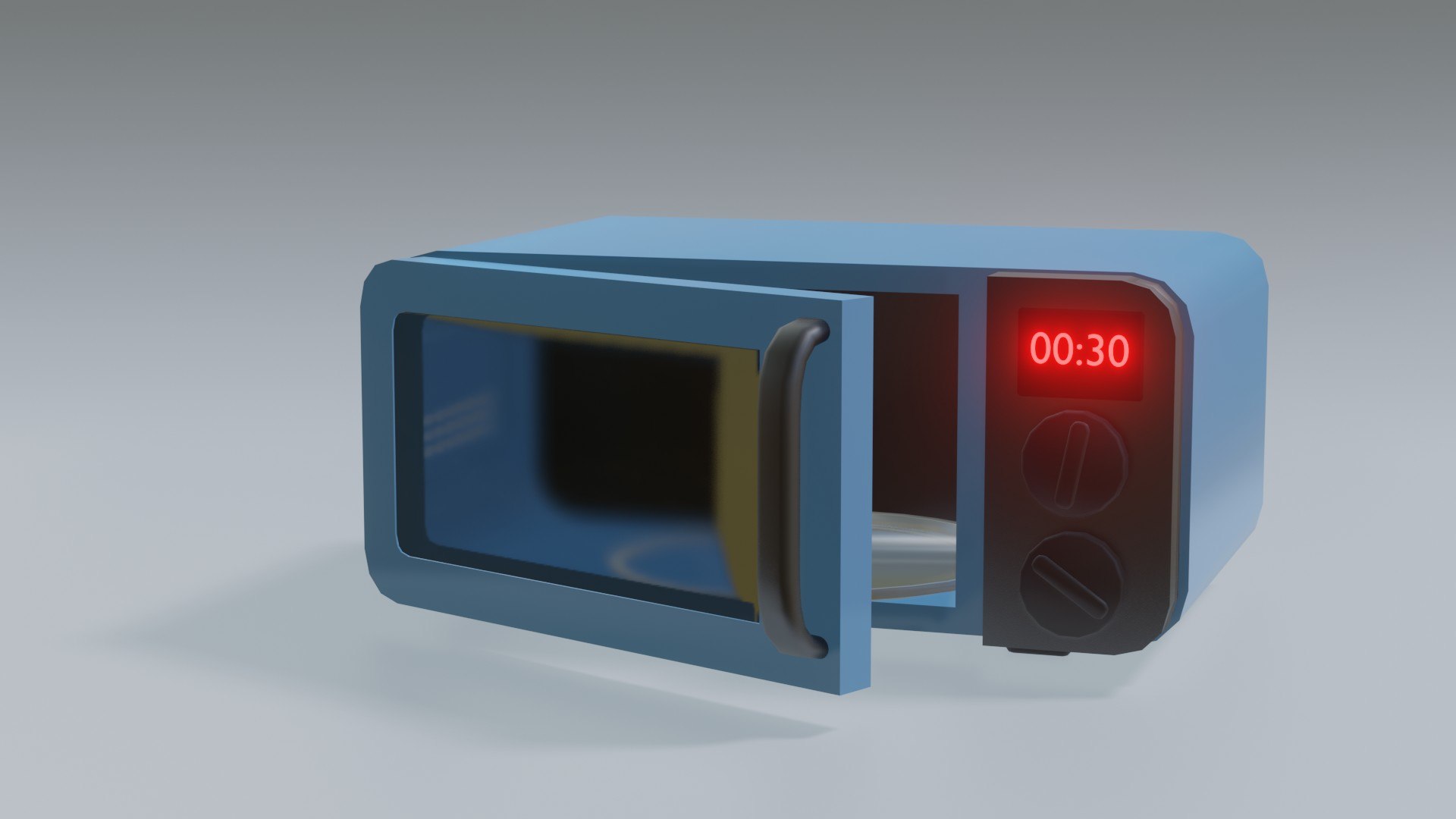3D Stylized Microwave - TurboSquid 2072610