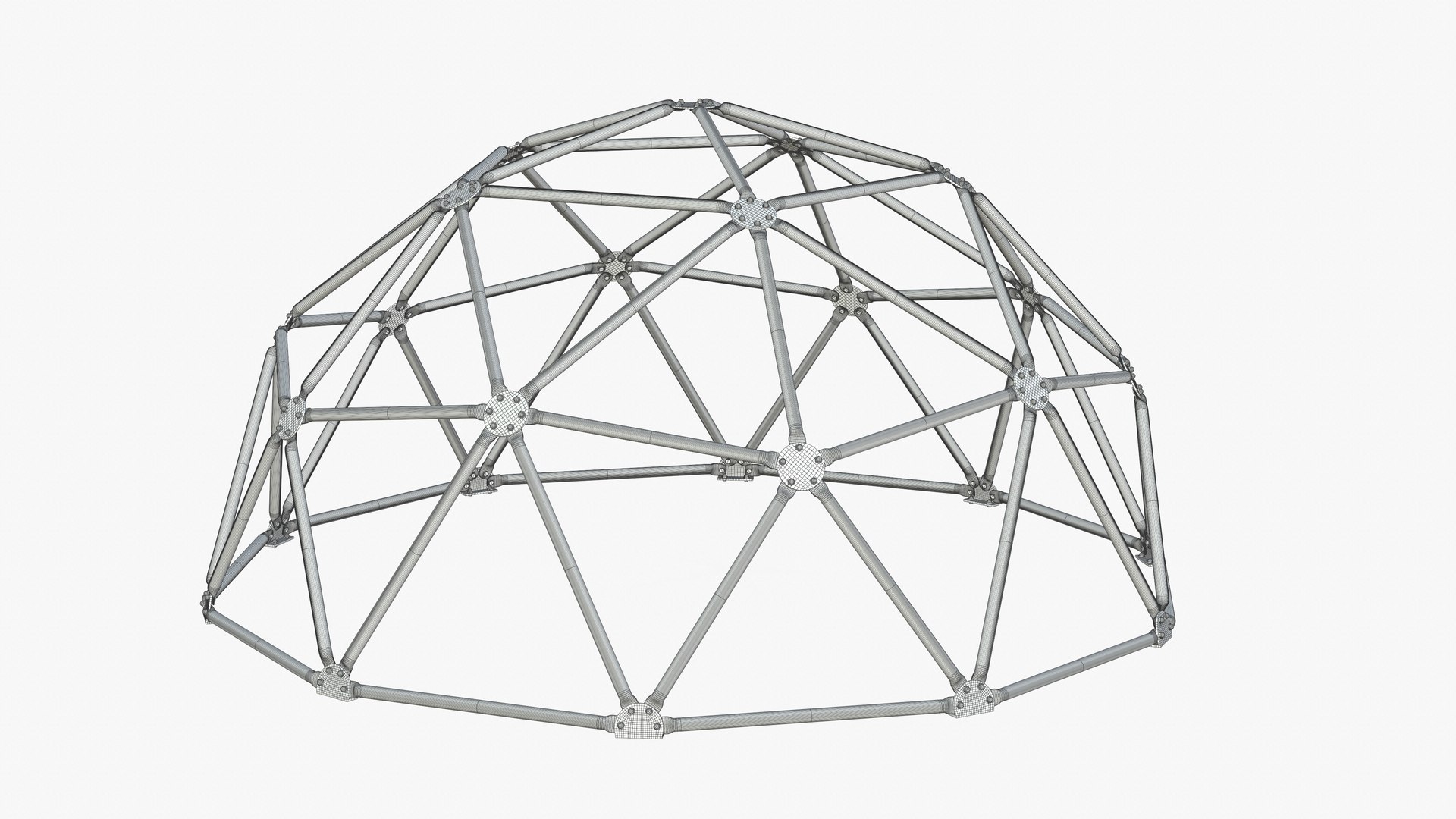 Geodesic Dome V2 Climber model - TurboSquid 1903768