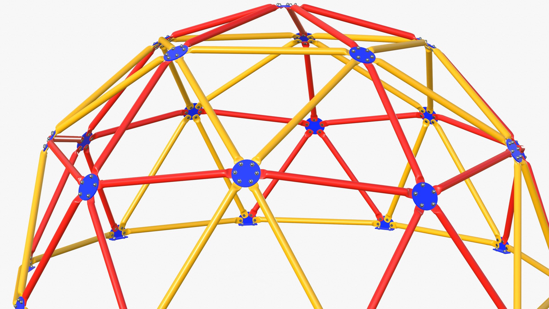 Geodesic Dome V2 Climber Model - TurboSquid 1903768