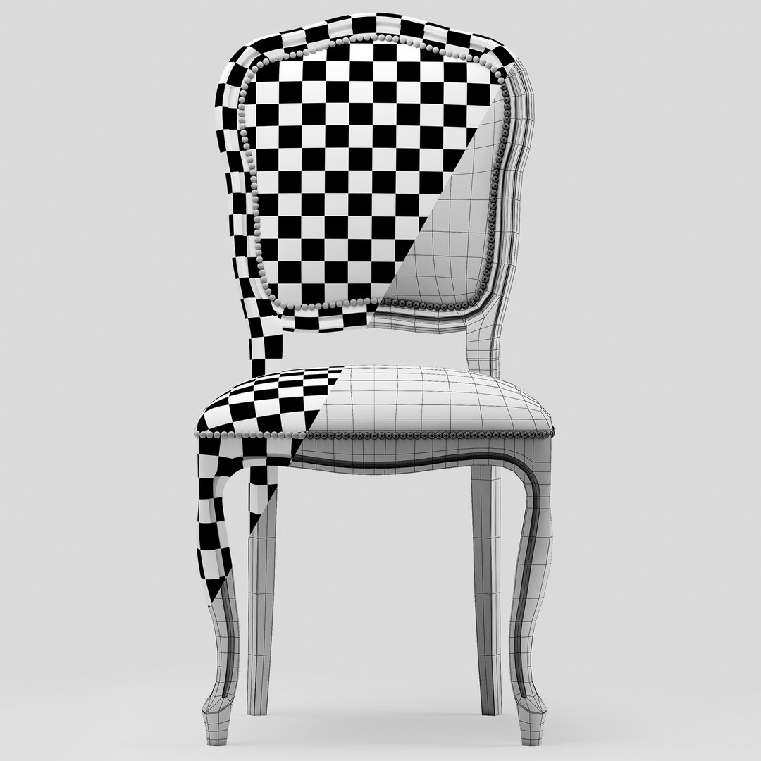 3D Classic Chair Model - TurboSquid 1423066