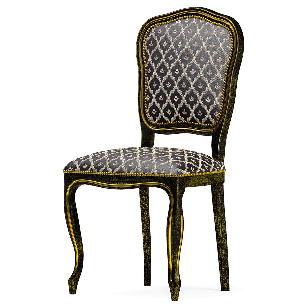 3D Classic Chair Model - TurboSquid 1423066