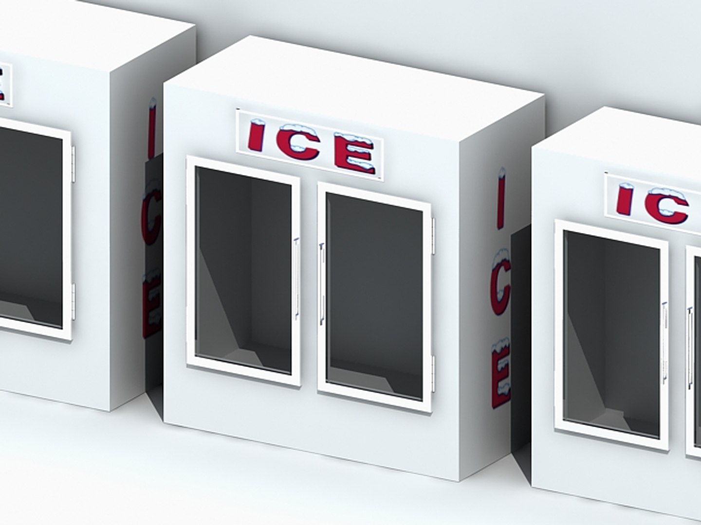 3ds Indoor Ice Merchandisers