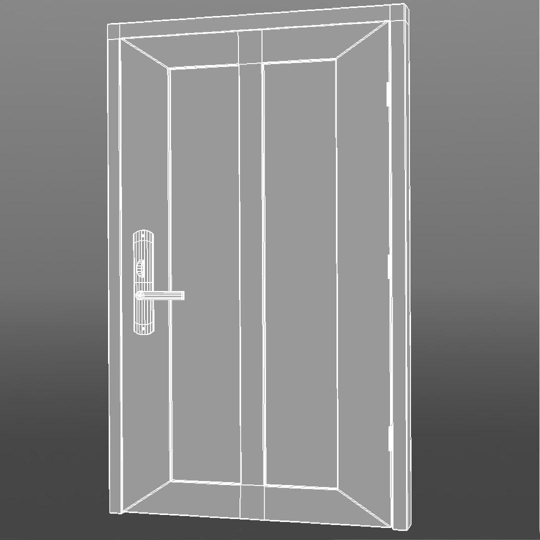 3d Obj Door