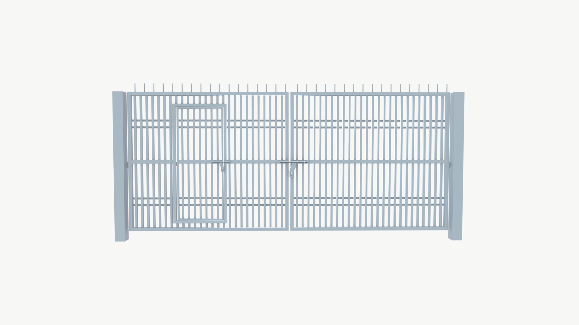 Gate 3D Model - TurboSquid 2319036