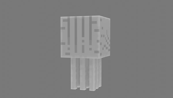 modelo 3d Minecraft Ghast - TurboSquid 2052455