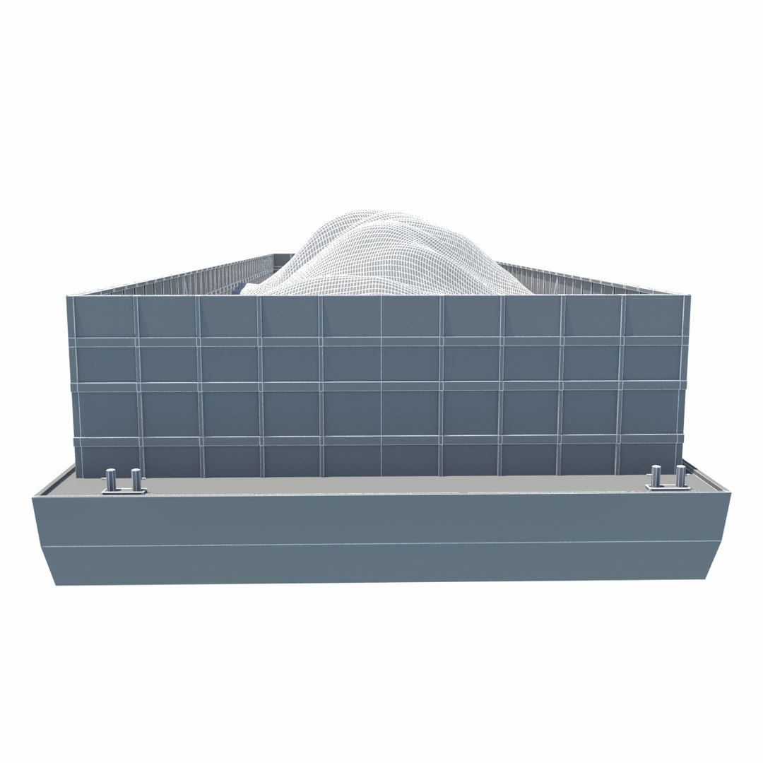 3d Aggregate Barge