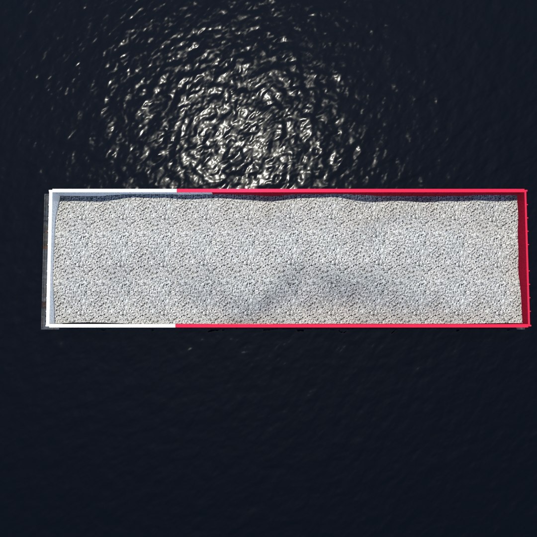 3d Aggregate Barge