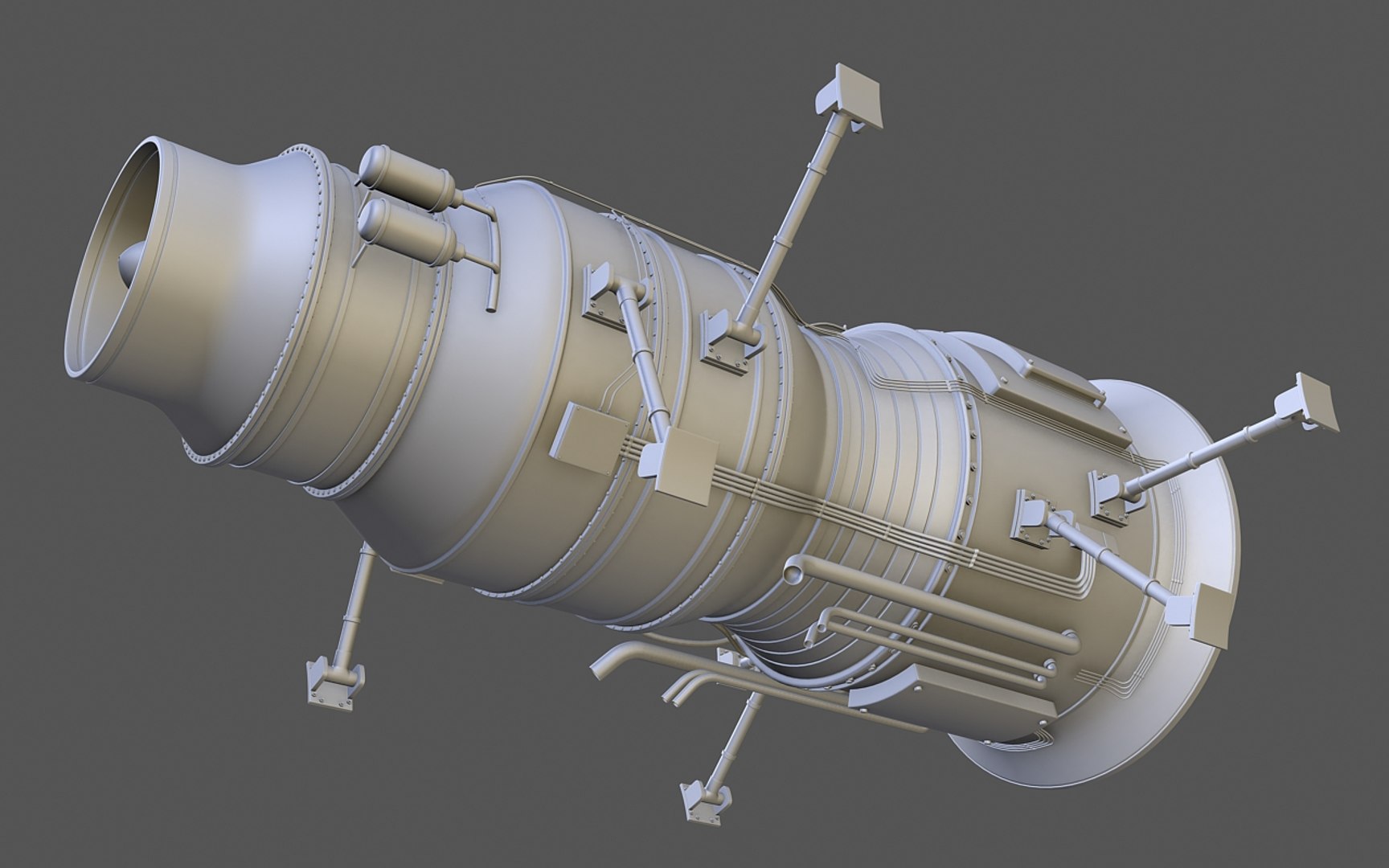 3d Model Jet Engine