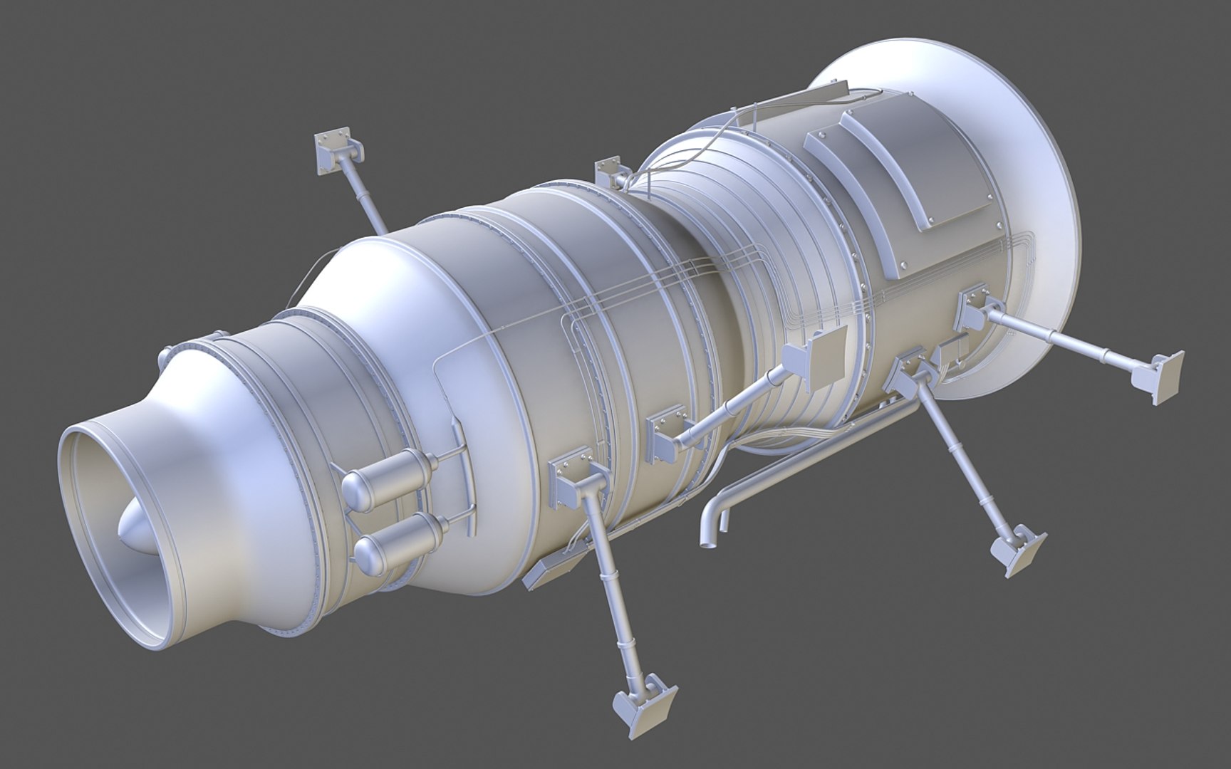 3d Model Jet Engine