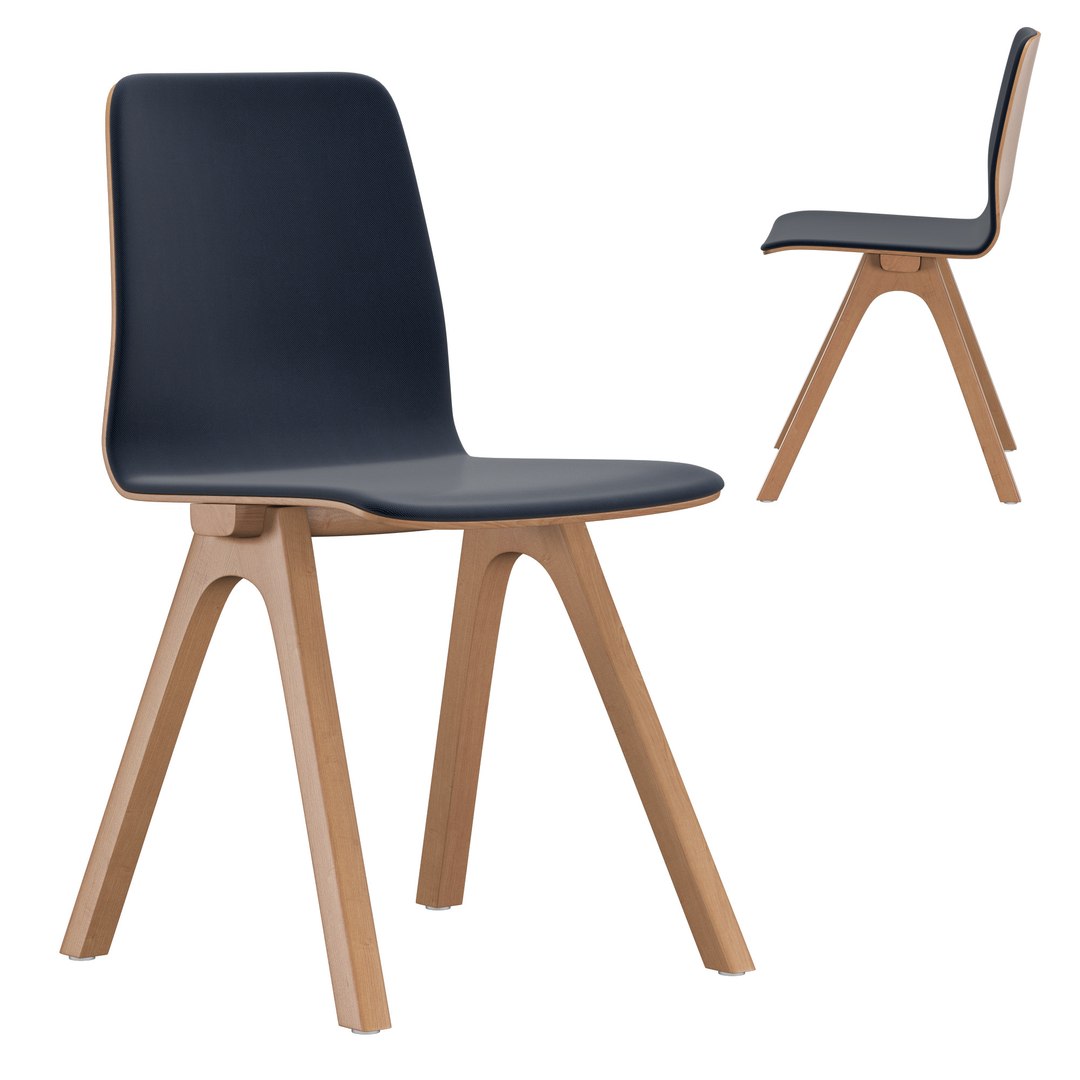 3D Model Chevron Chair Dasras - TurboSquid 2367298