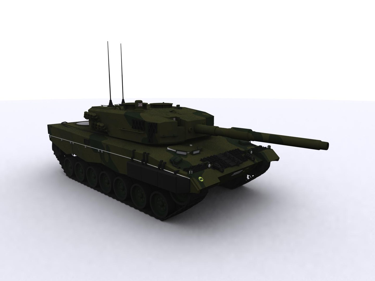 3d leopard 2a4 tank